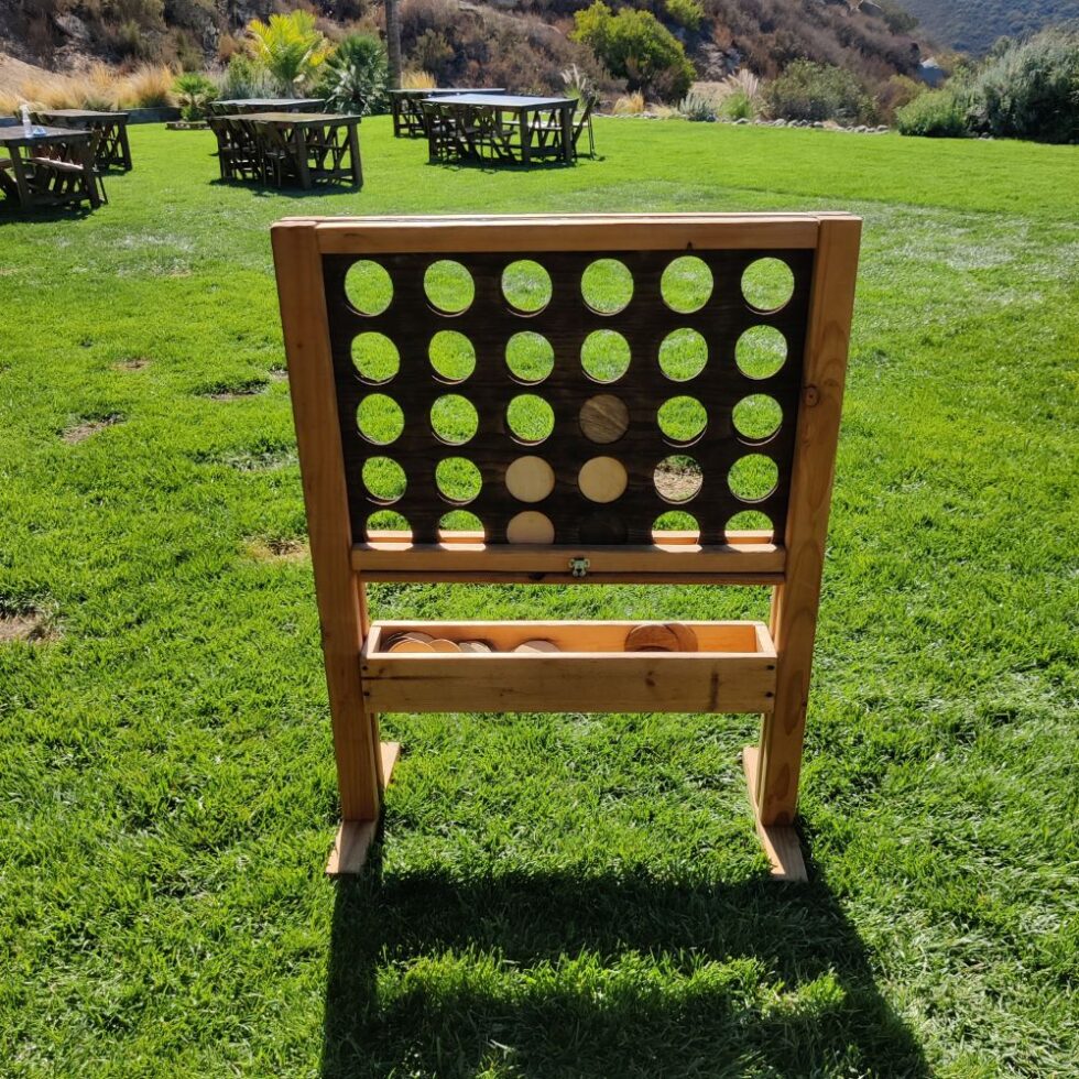Connect Four Game Rental San Diego | Yard Game Rental San Diego