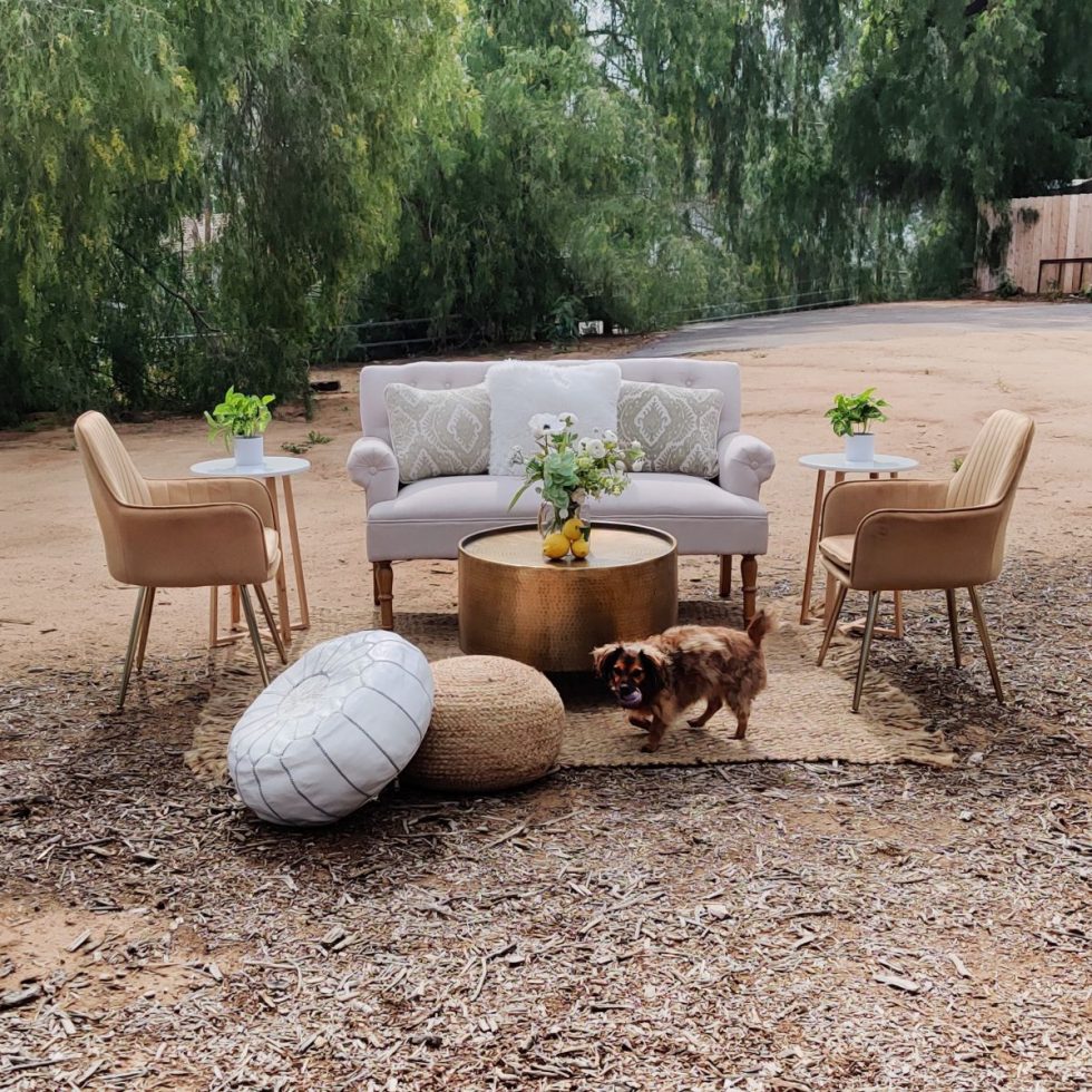 Siena Lounge | San Diego Custom Lounge Vignette Rental