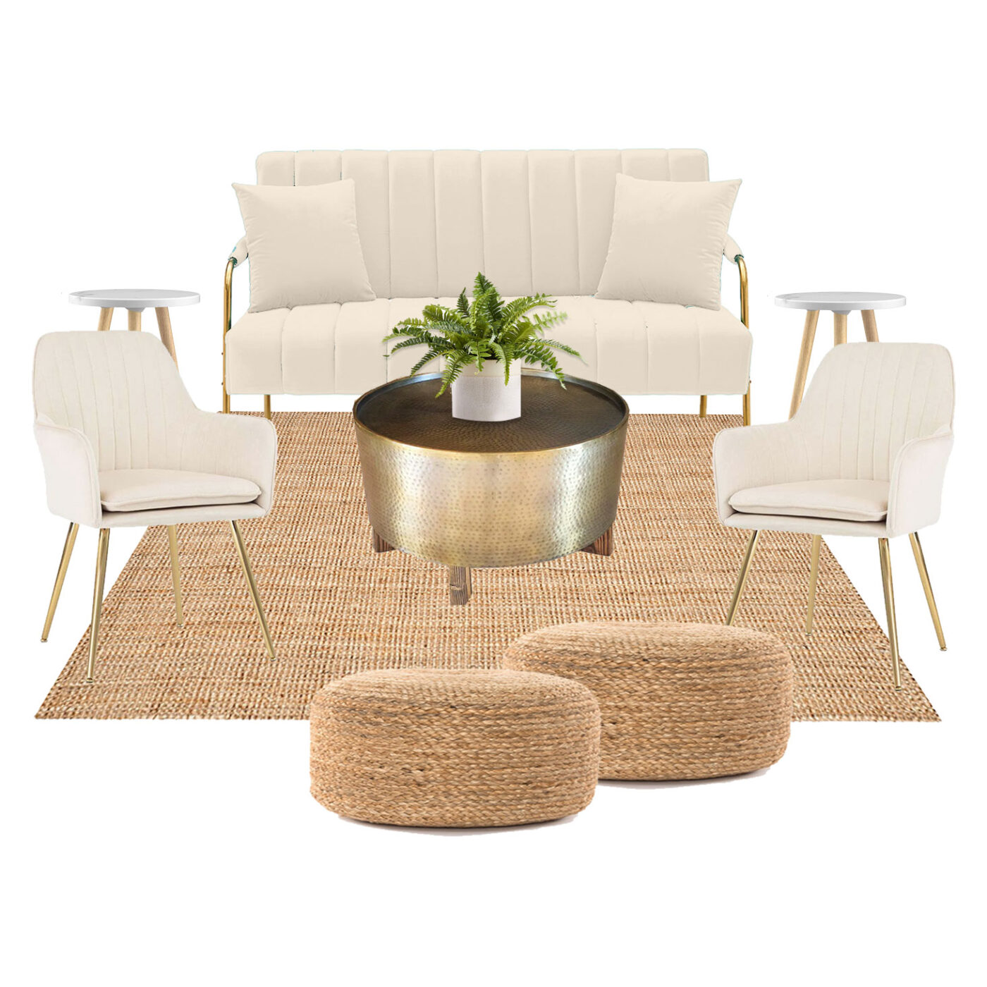 Tortuga Lounge | San Diego Custom Lounge Vignette Rental